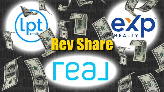 eXp Realty vs LPT vs REAL Broker Revenue Share Side-By-Side Comparison ...