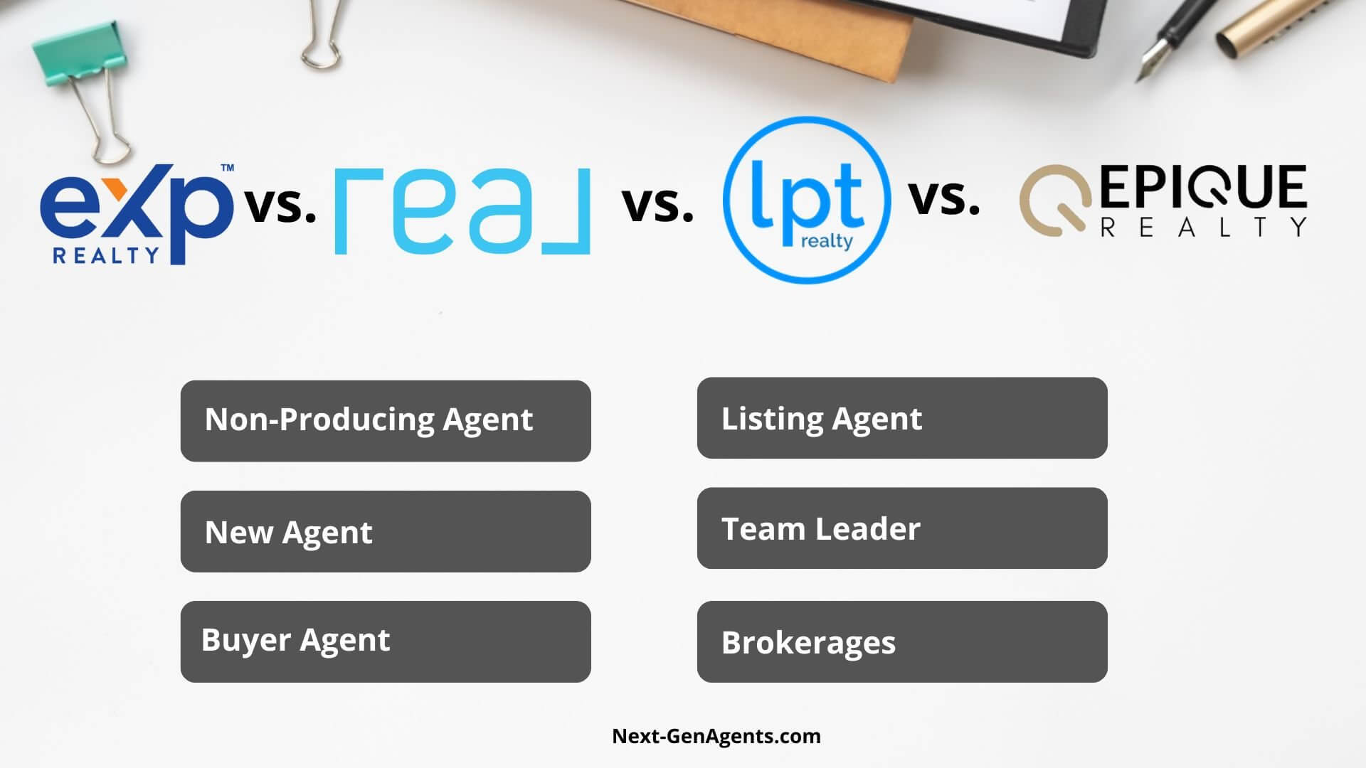 eXp vs REAL vs LPT vs Epique: Which Cloud Brokerage Is Best For YOUR Business? — Next-Gen Agents